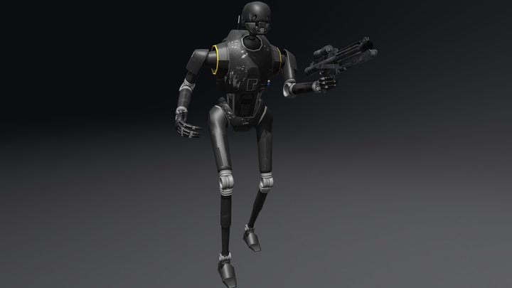 K-2so 3D models - Sketchfab