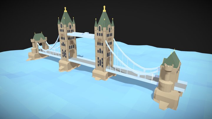 Towerbridge 3D models - Sketchfab