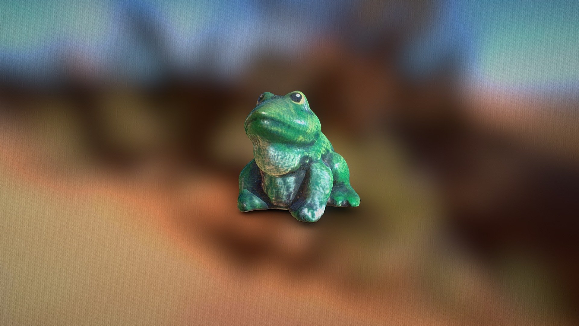 3D scan of the real asset , Frog - Download Free 3D model by uniqued ...