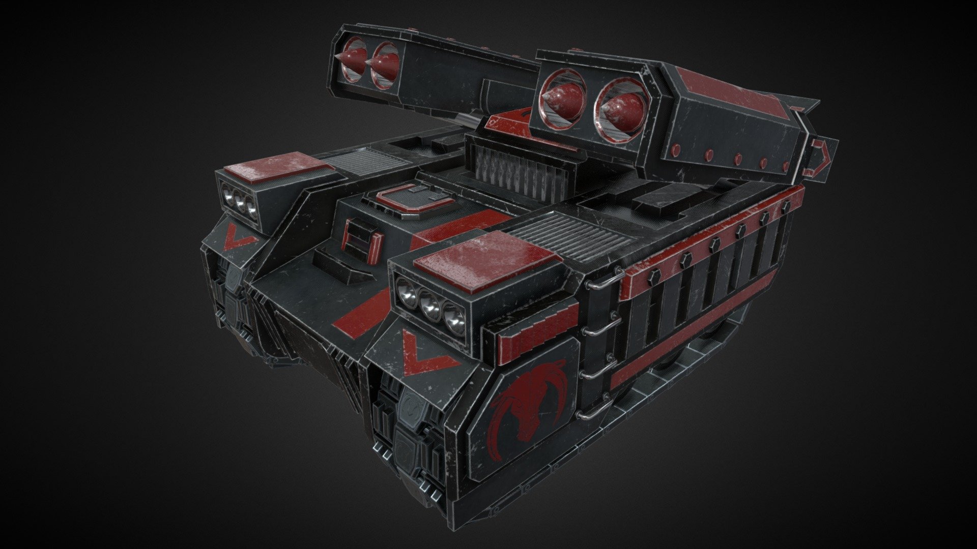Harkonnen Missile Tank - Emperor:Battle for Dune - Download Free 3D ...