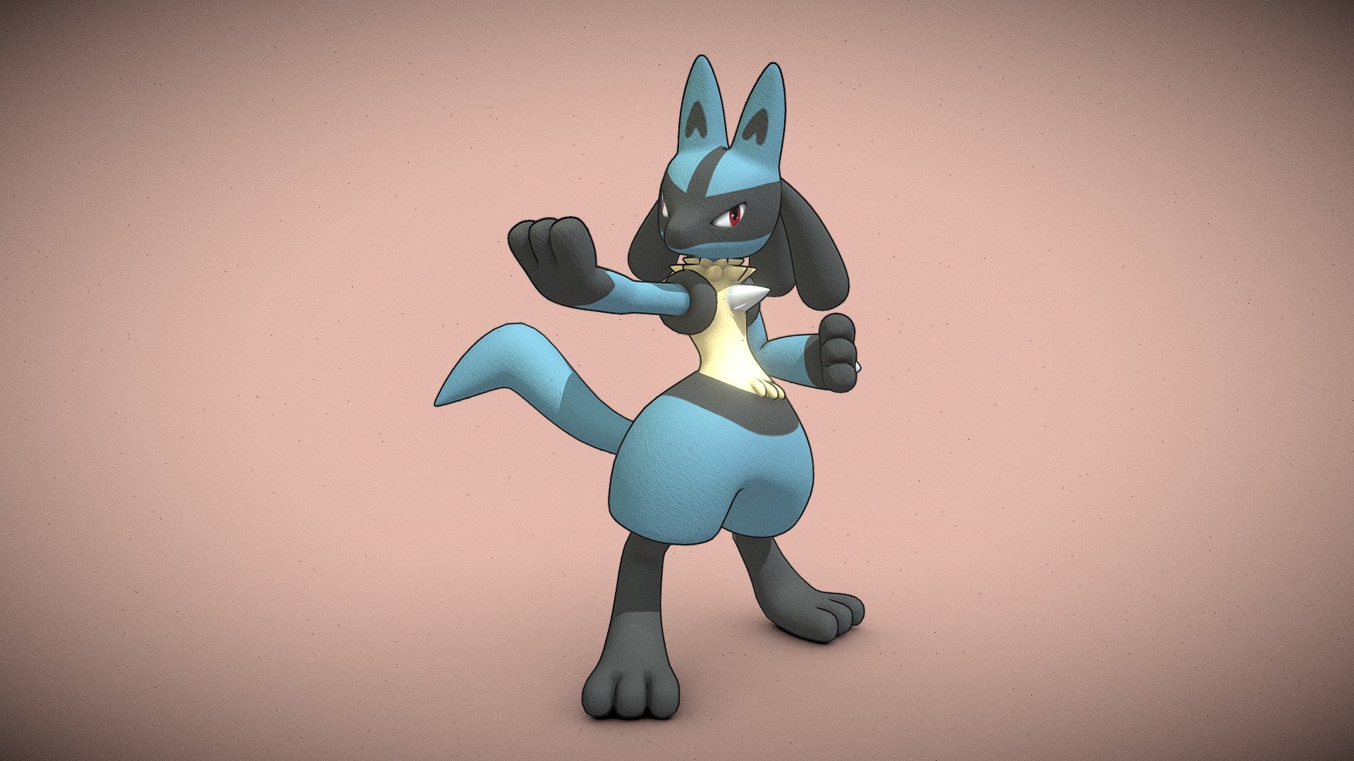 Lucario Pokemon - Buy Royalty Free 3D model by Clitus (@tudfam6 ...