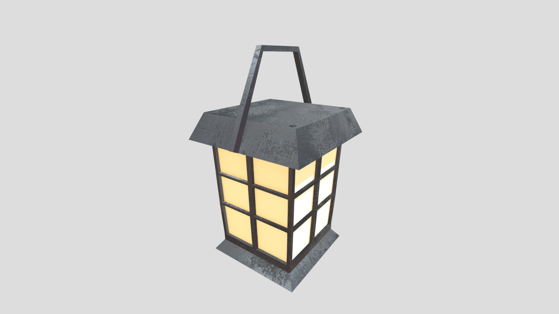 Lantern | Game Ready Assets - Download Free 3D model by H C (@h_creates ...