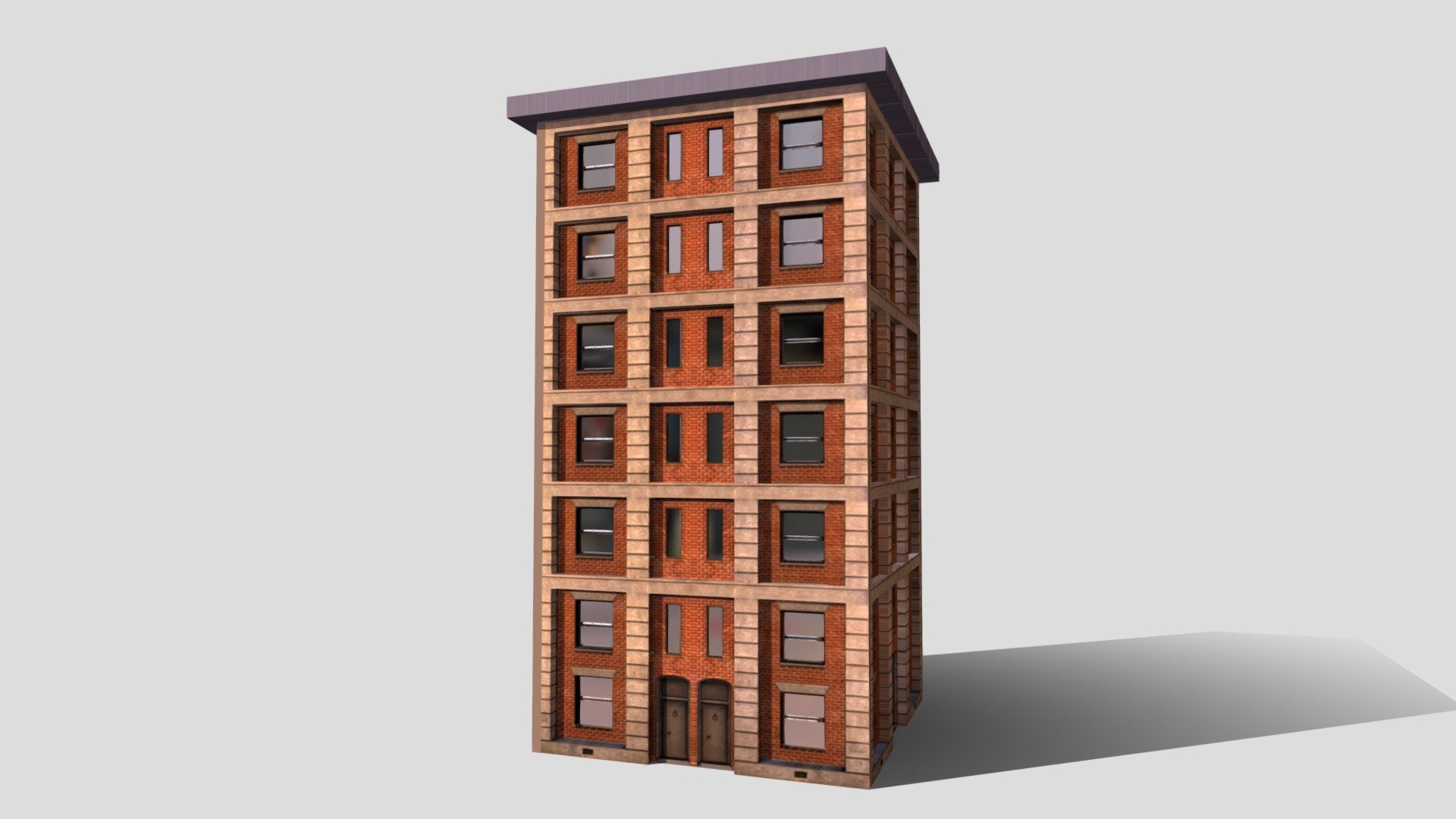 realistic building - 3D model by esatuzn [6652b84] - Sketchfab