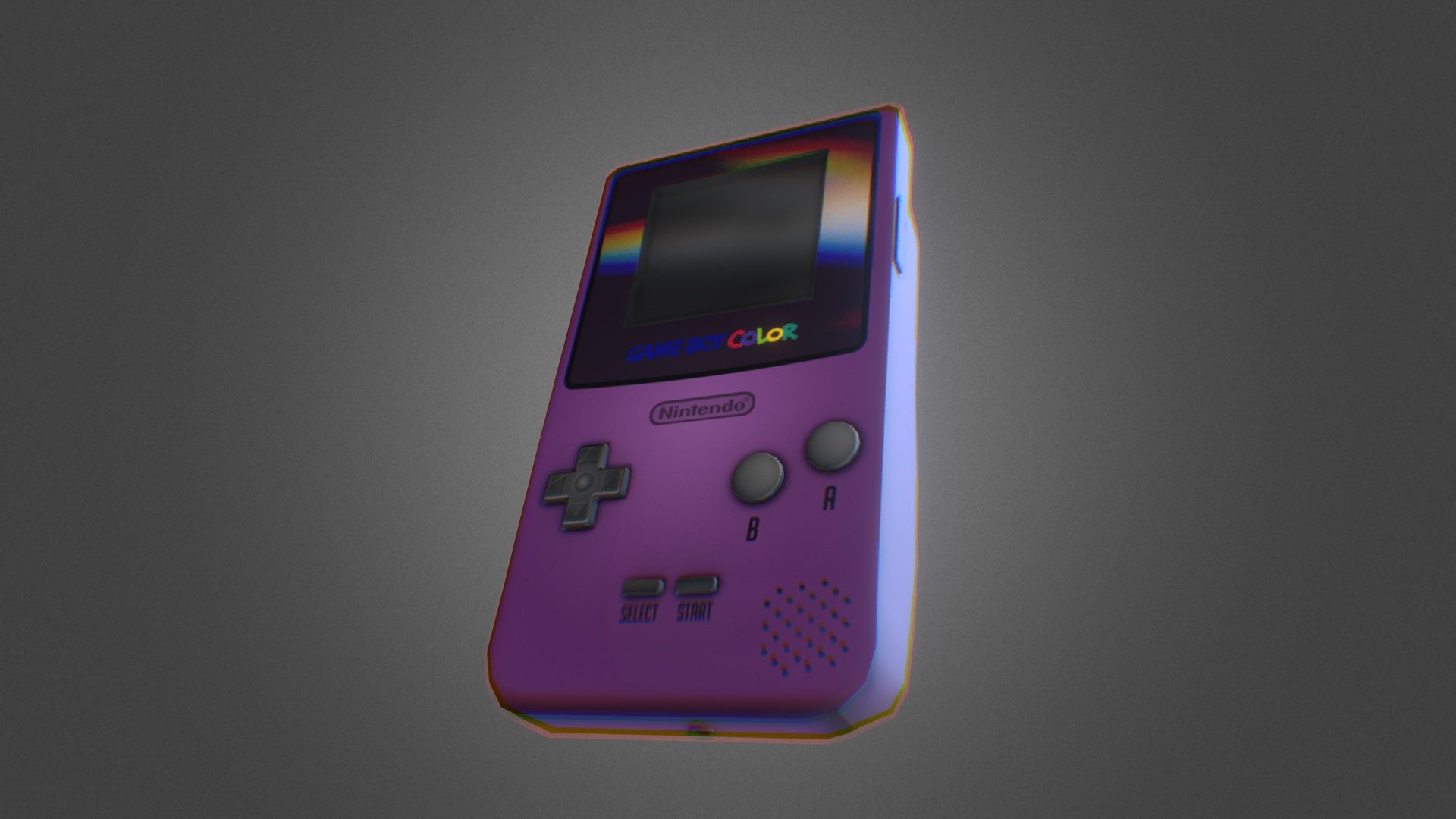 Gameboy Color - 3D model by sleepyneil [6652f34] - Sketchfab