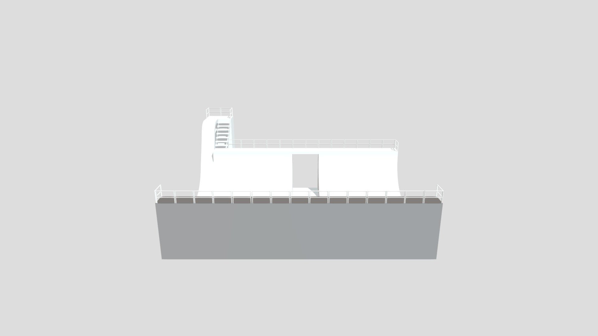 Ramp - Download Free 3D model by brendenfairchild [66532b7] - Sketchfab