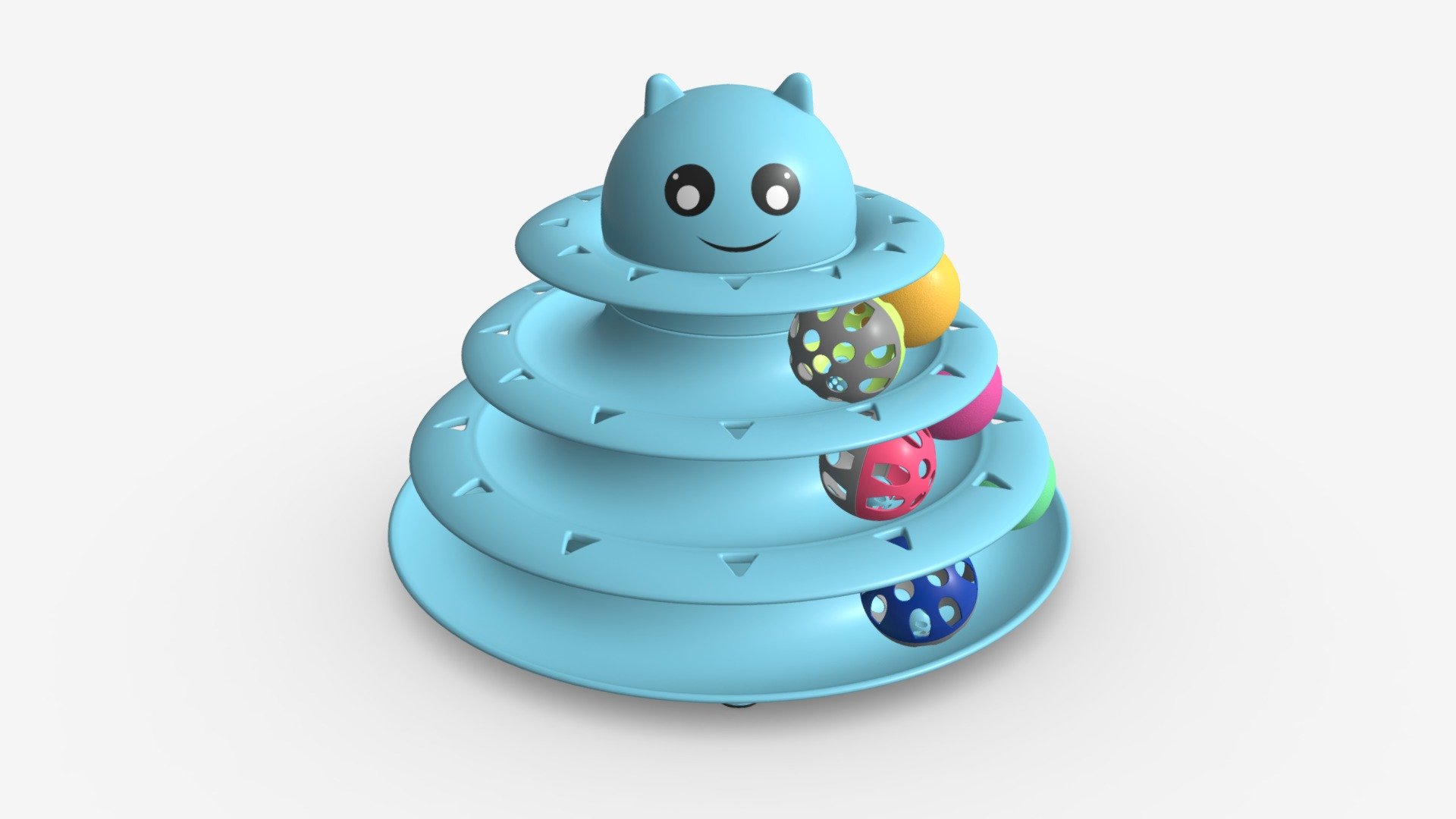 Cat Toy Roller Turntable - Buy Royalty Free 3D model by HQ3DMOD ...