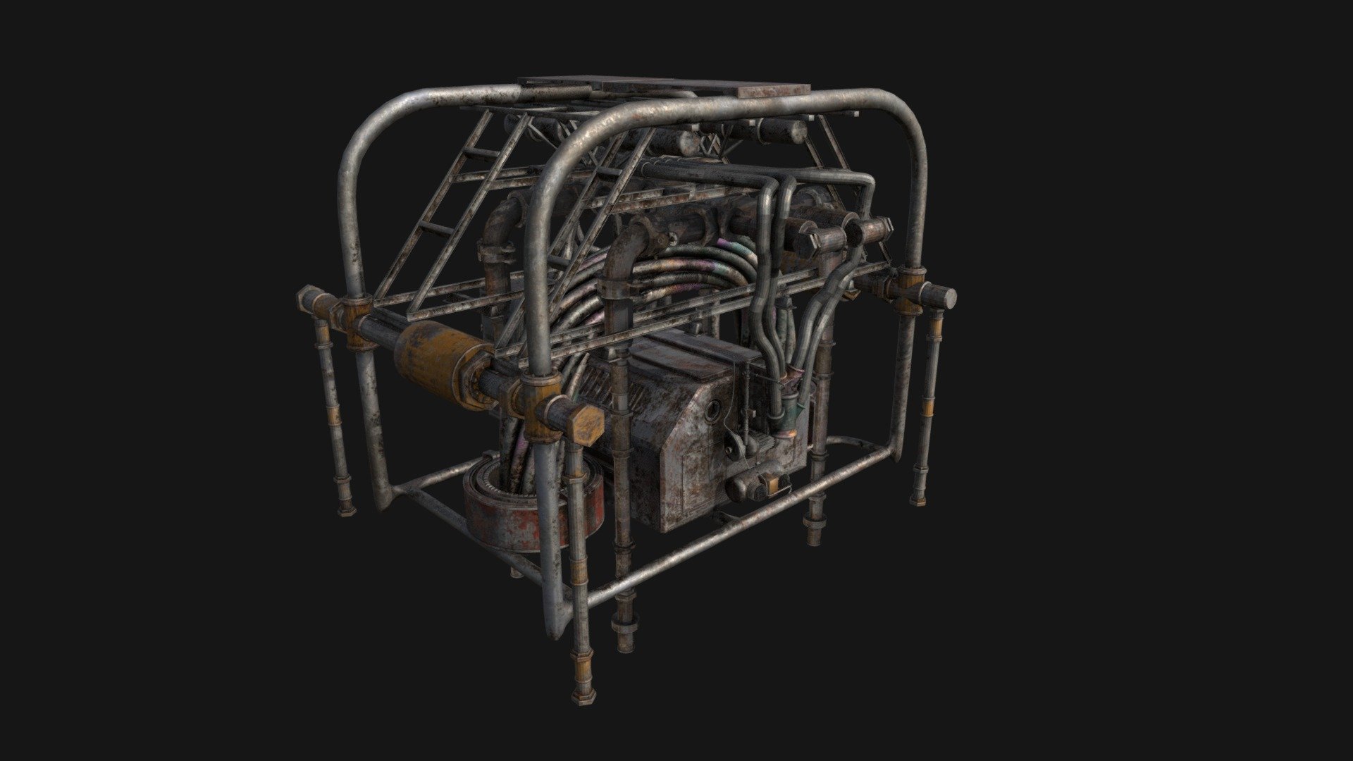 PBR Electric Generator 7 - Buy Royalty Free 3D model by northlogic ...