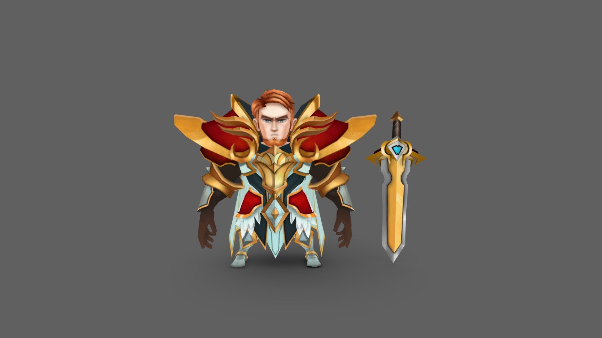 Swordman - 3D model by Tunnie (@lktung611) [66589d5] - Sketchfab