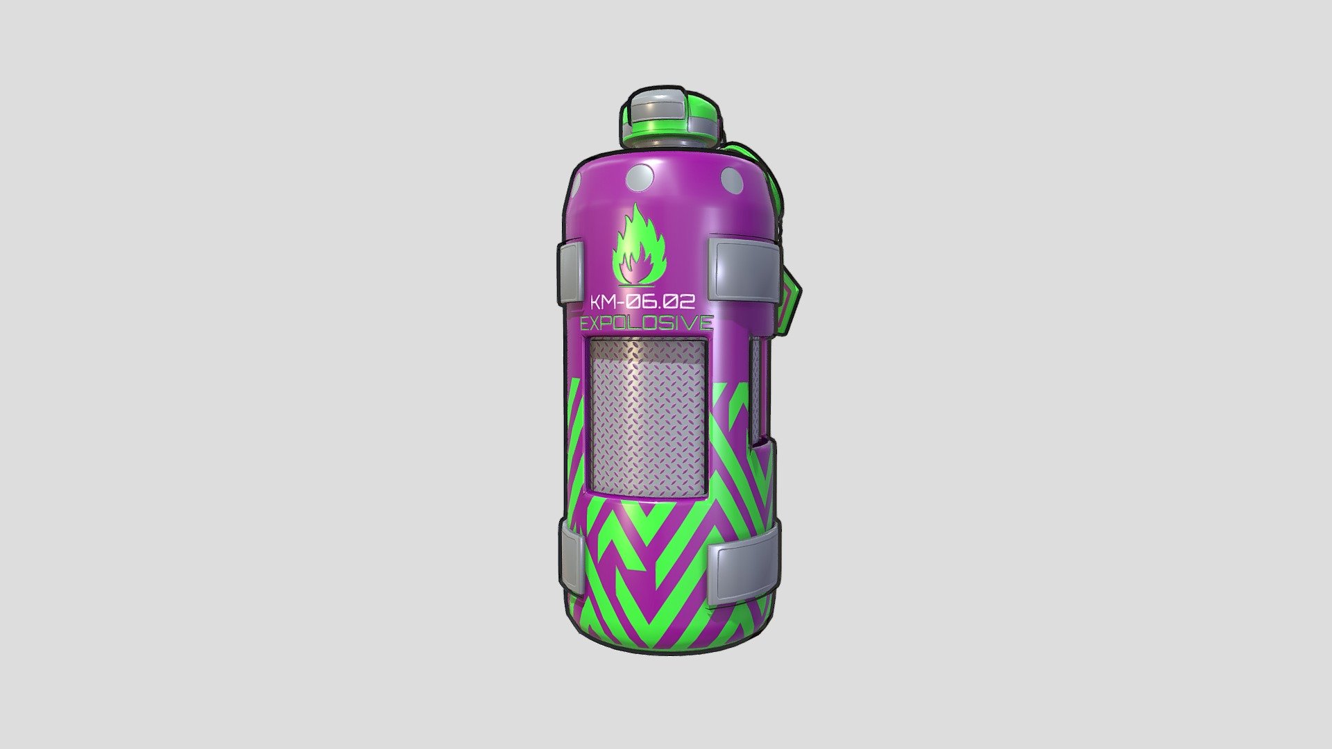 Cartoon Stylized Grenade - Download Free 3D model by Michał Solarek ...
