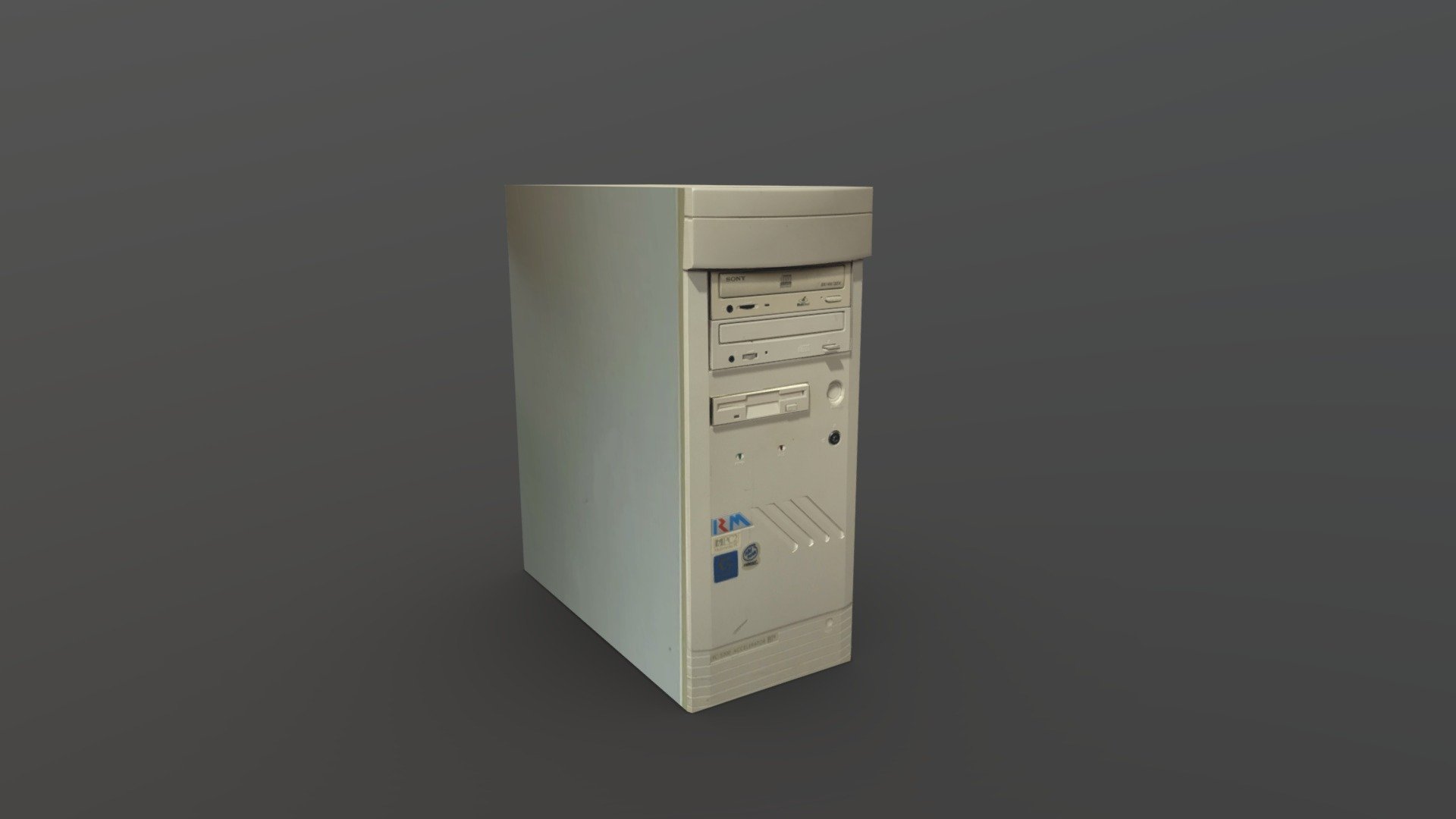 RM T-Series Tower PC - 3D model by charlel (@charlel2003) [665b879] - Sketchfab
