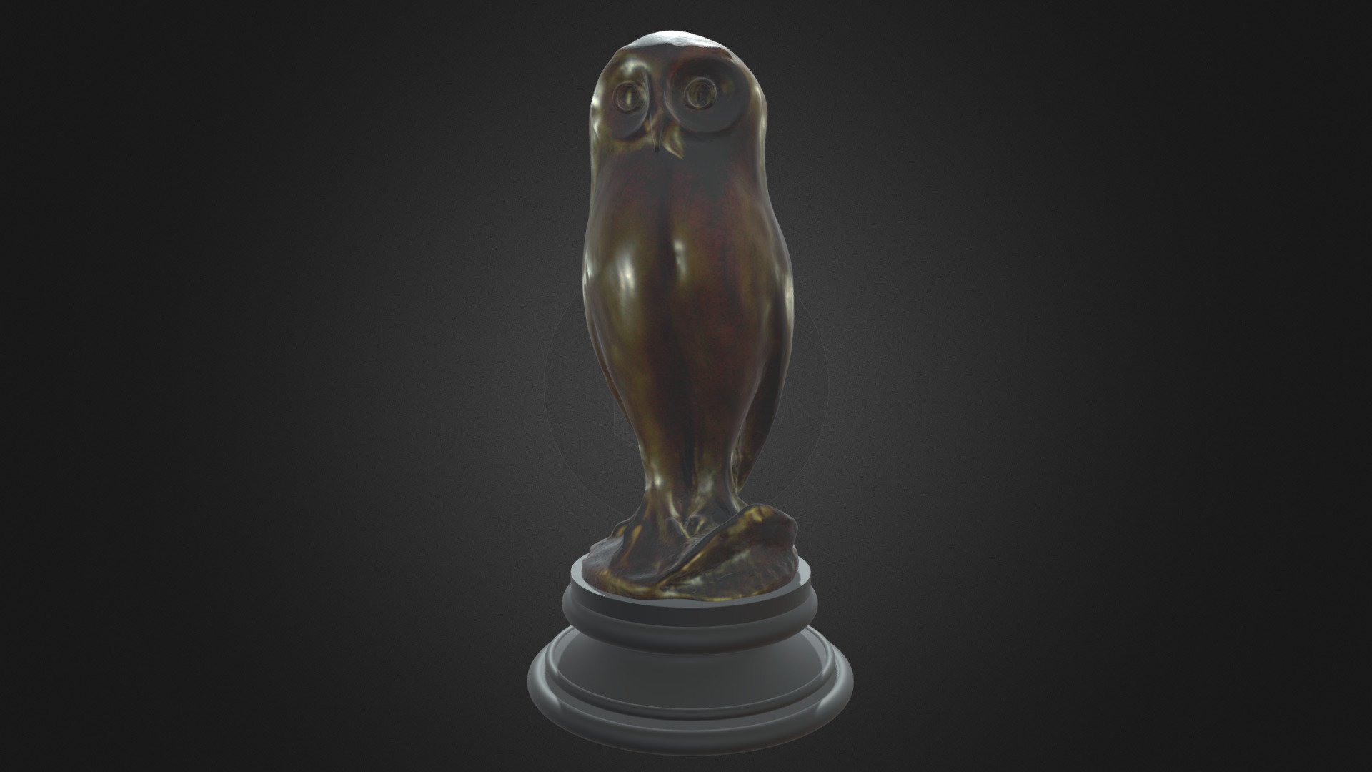 Hibou - Download Free 3D model by pattarrian [665ba72] - Sketchfab