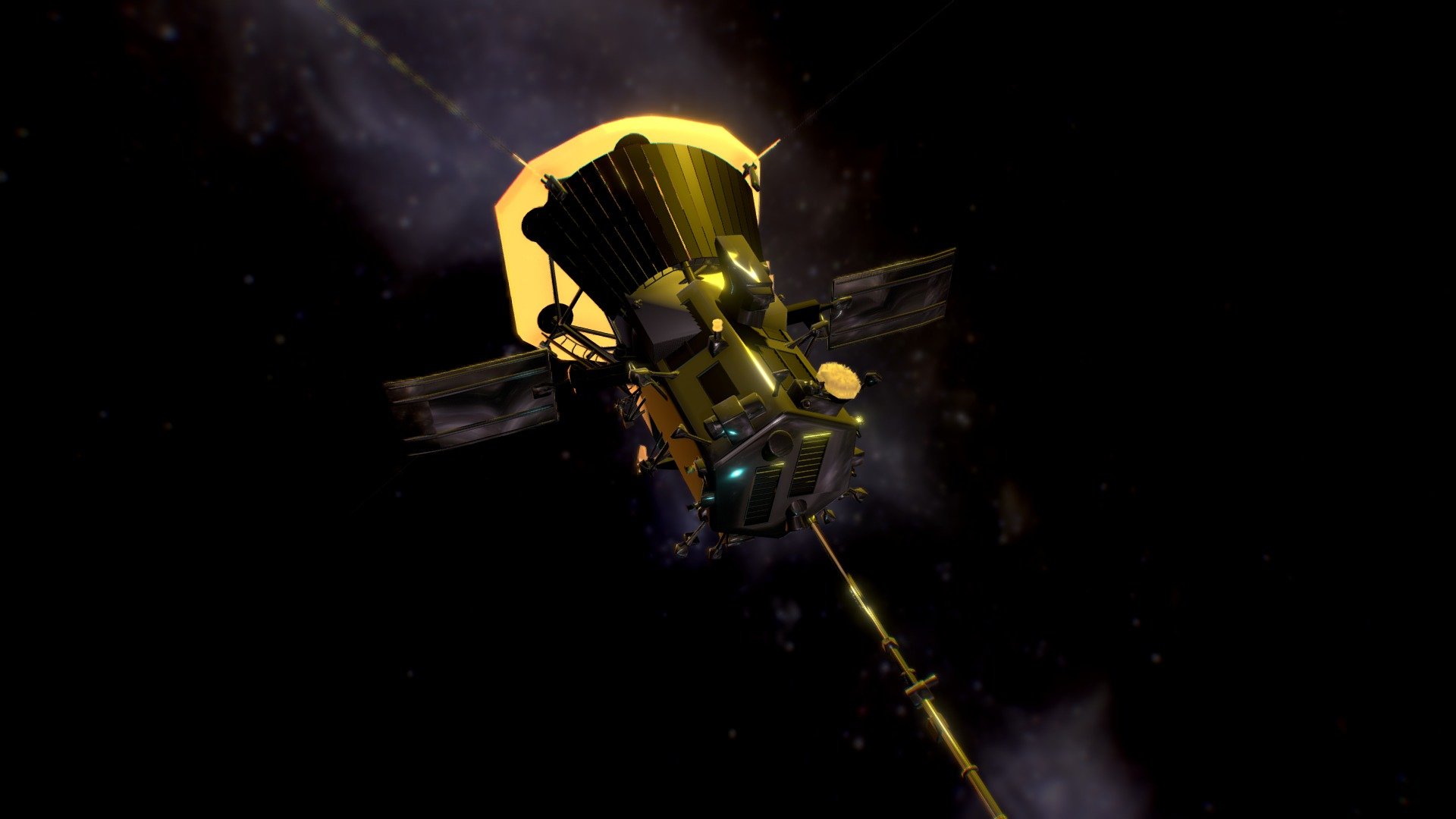 Parker Solar Probe - Download Free 3D model by salvey [665bf4a] - Sketchfab