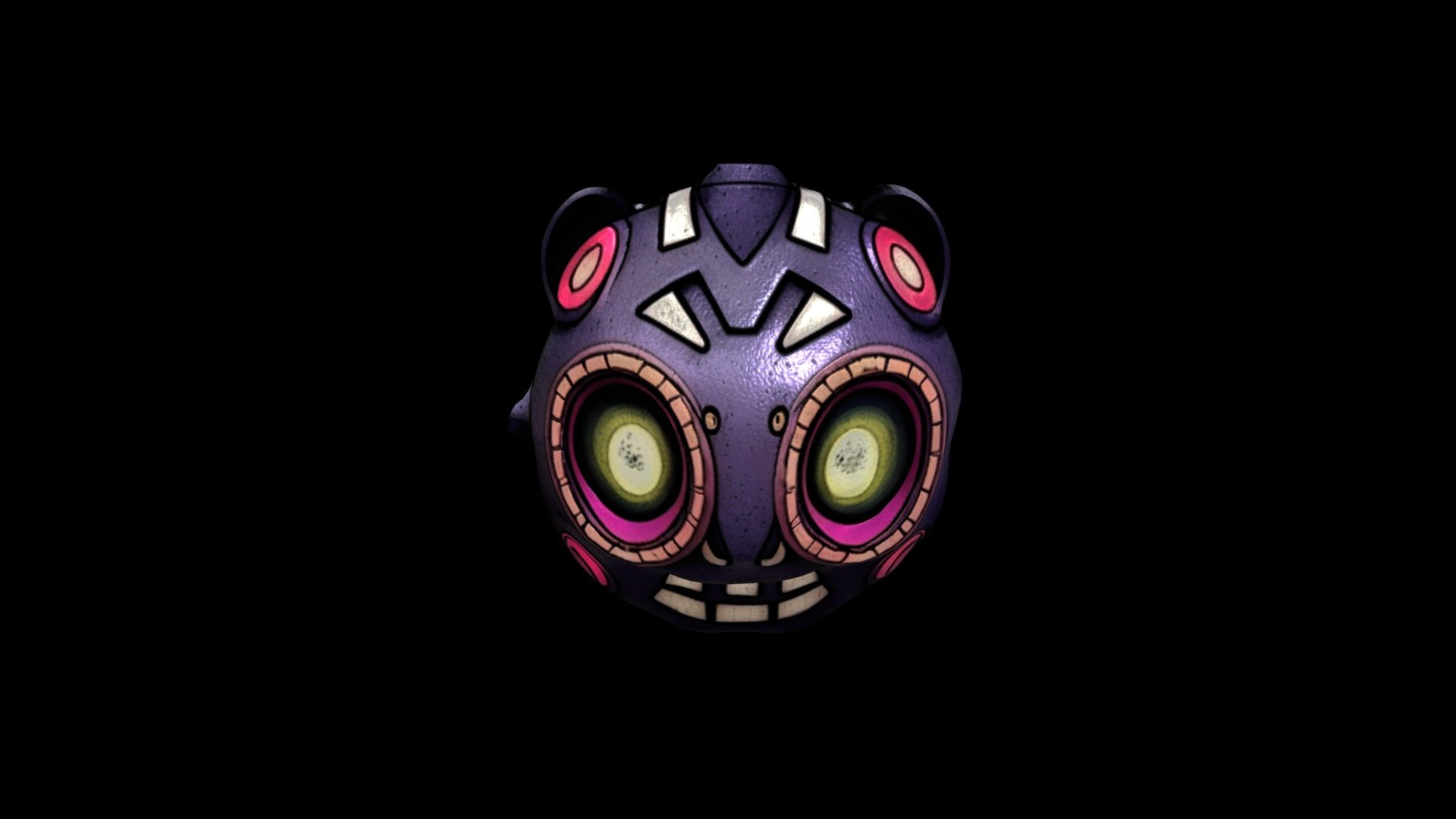 Happy Mask 384 - Download Free 3D model by klrxyz [665c286] - Sketchfab