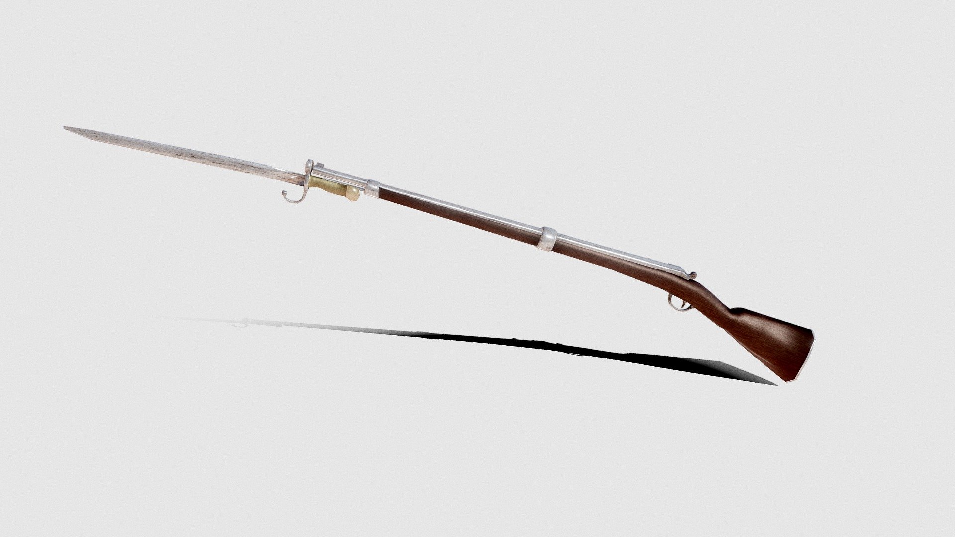 chassepot french rifle form 1866 - 3D model by chakib2456 [665ea65 ...