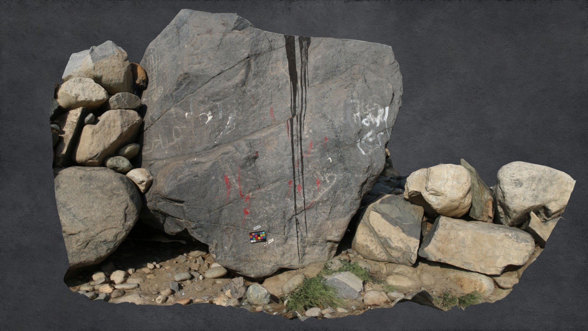 Rock Carving at Chilas 11 (Rock 29) - 3D model by cvlablums [665fd7a ...