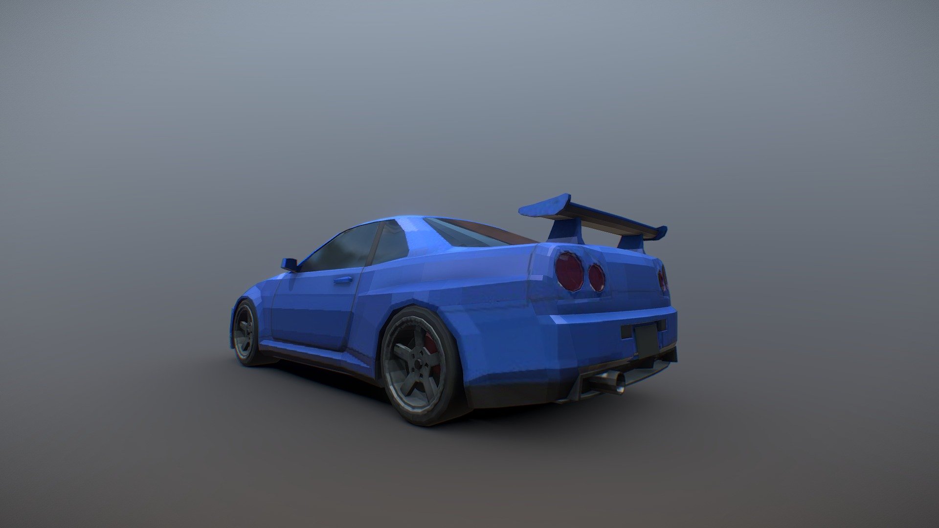 Nissan Skyline GTR R35 GameReady for mobile - Buy Royalty Free 3D model ...