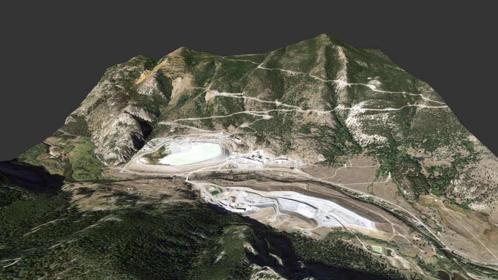 Stillwater Mine near Nye, Montana - Download Free 3D model by Jonathan ...