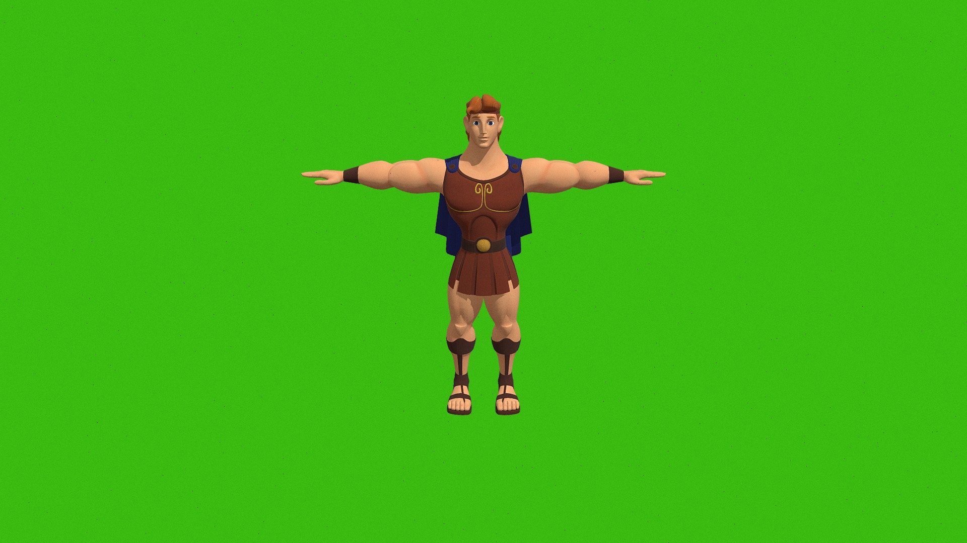 Standing Idle Hercules - Download Free 3D model by Anam Gul (@humraz ...