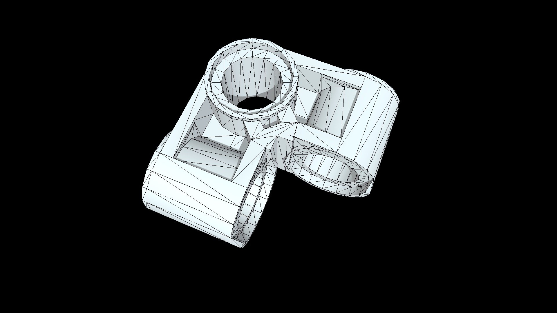 Pin Connector Perpendicular 2 x 2 Bent - Download Free 3D model by ...