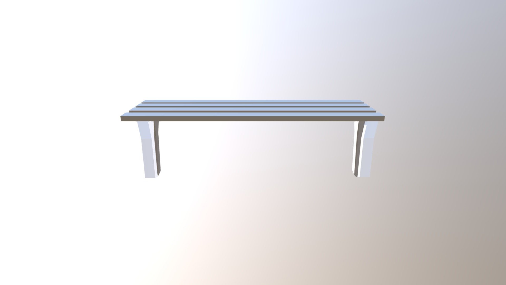 Bench - 3D model by empressaeris [66662b2] - Sketchfab