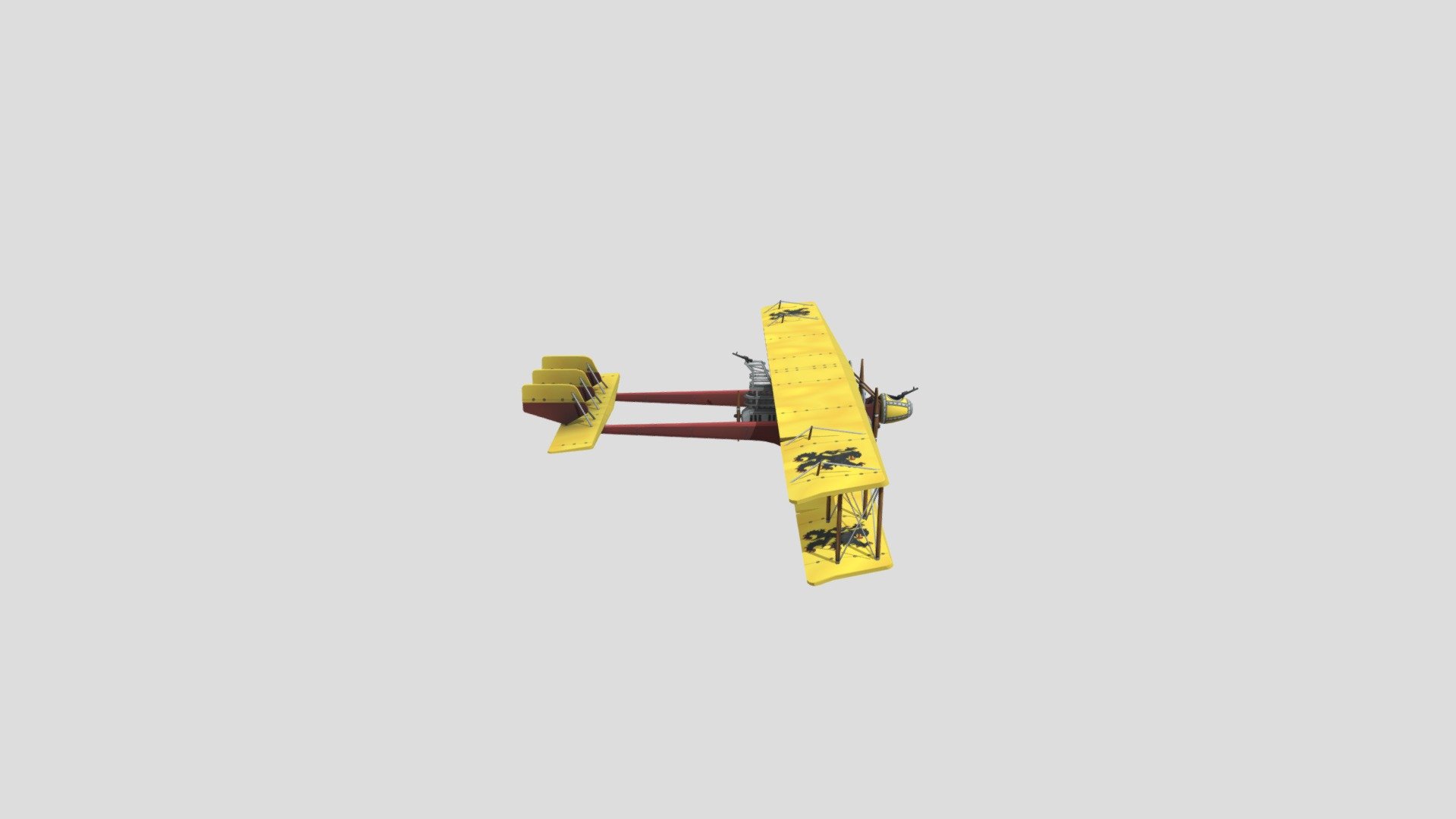 Caproni-ca5-stylized-ww1-aircraft - 3D model by Ara_my45yt [6666ef9 ...