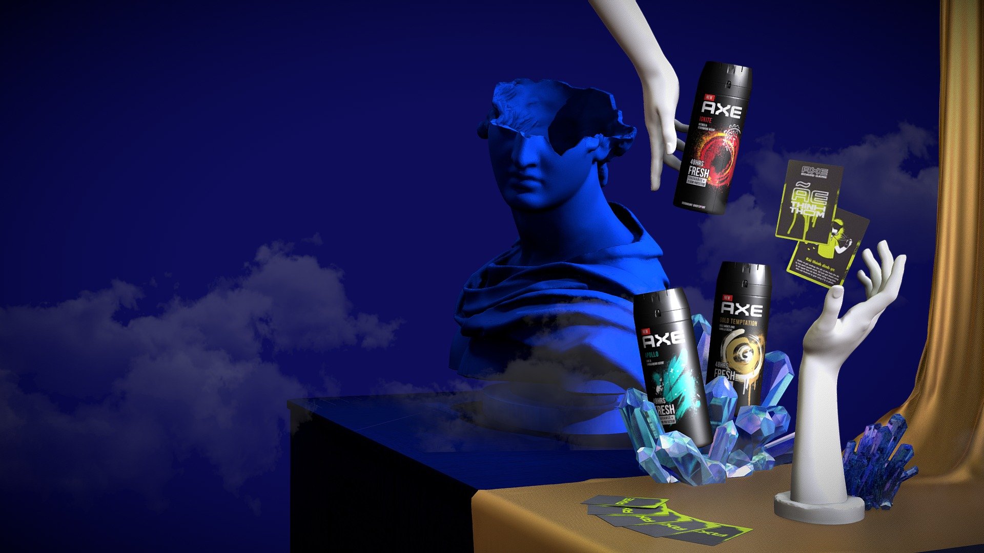 AXE Tarot - 3D model by Tangram Virtual Studio (@tangramshare) [666c675 ...