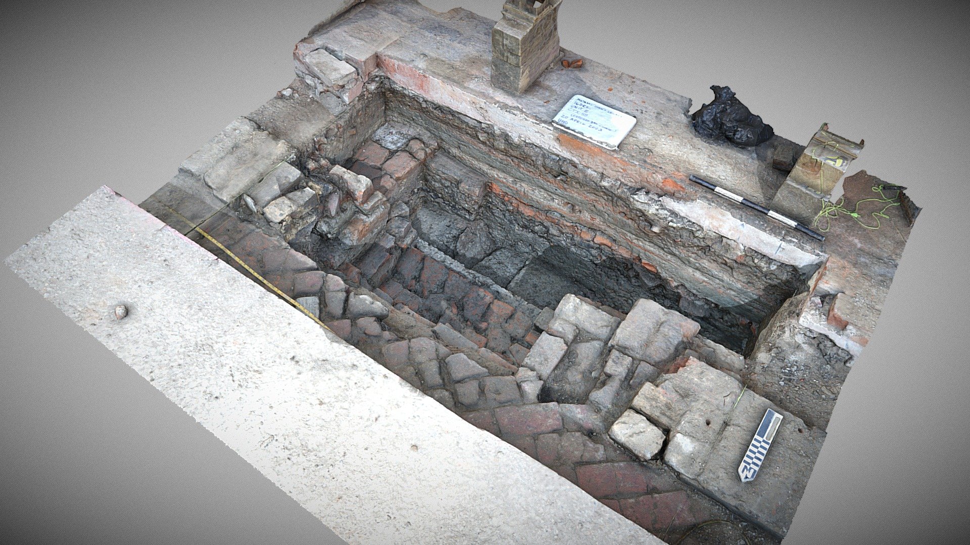 Madam John's Legacy Archaeological Unit E - 3D model by Pixel ...