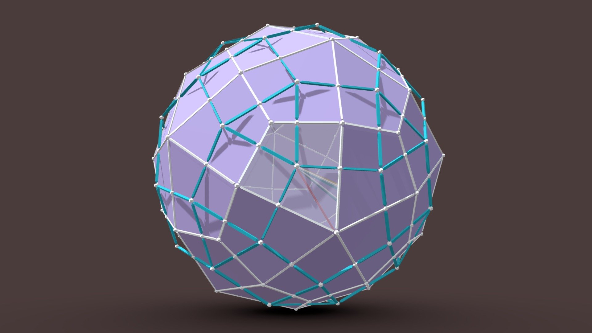 Deltoidal Hexecontahedron - Download Free 3D model by jjkostick ...