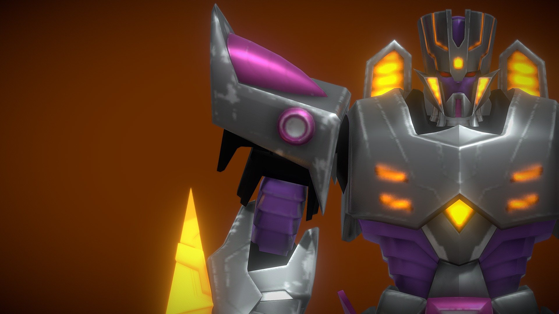 (RIGGED) MEGATRONUS // TF FORGED TO FIGHT - Download Free 3D model by ...