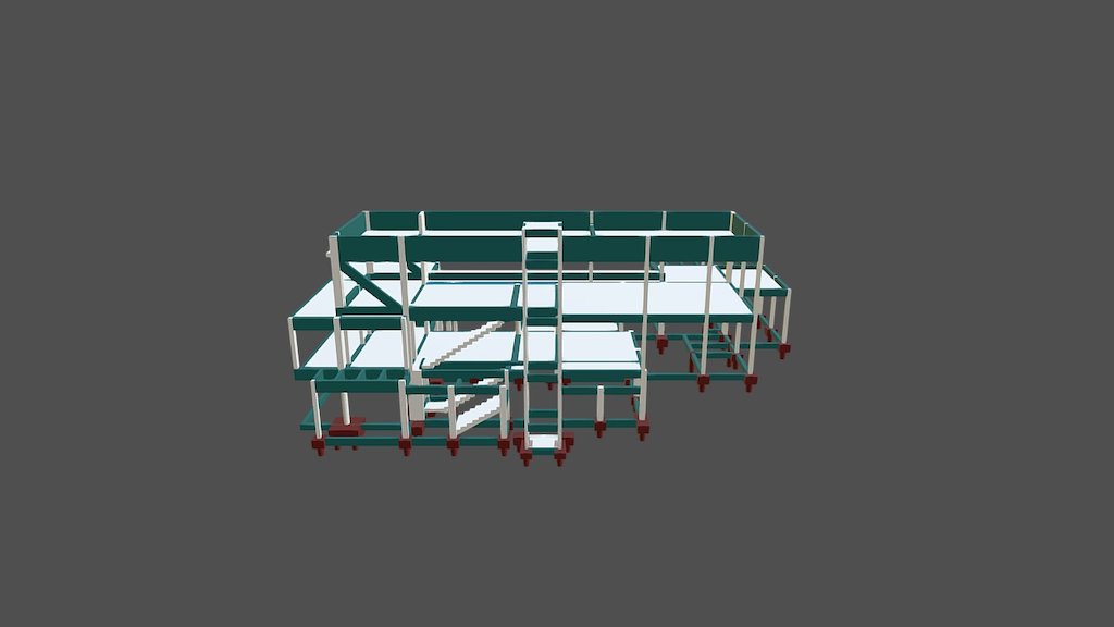 Carla Estrutura 3D - 3D model by WE Engenharia (@weengenharia) [667172b ...