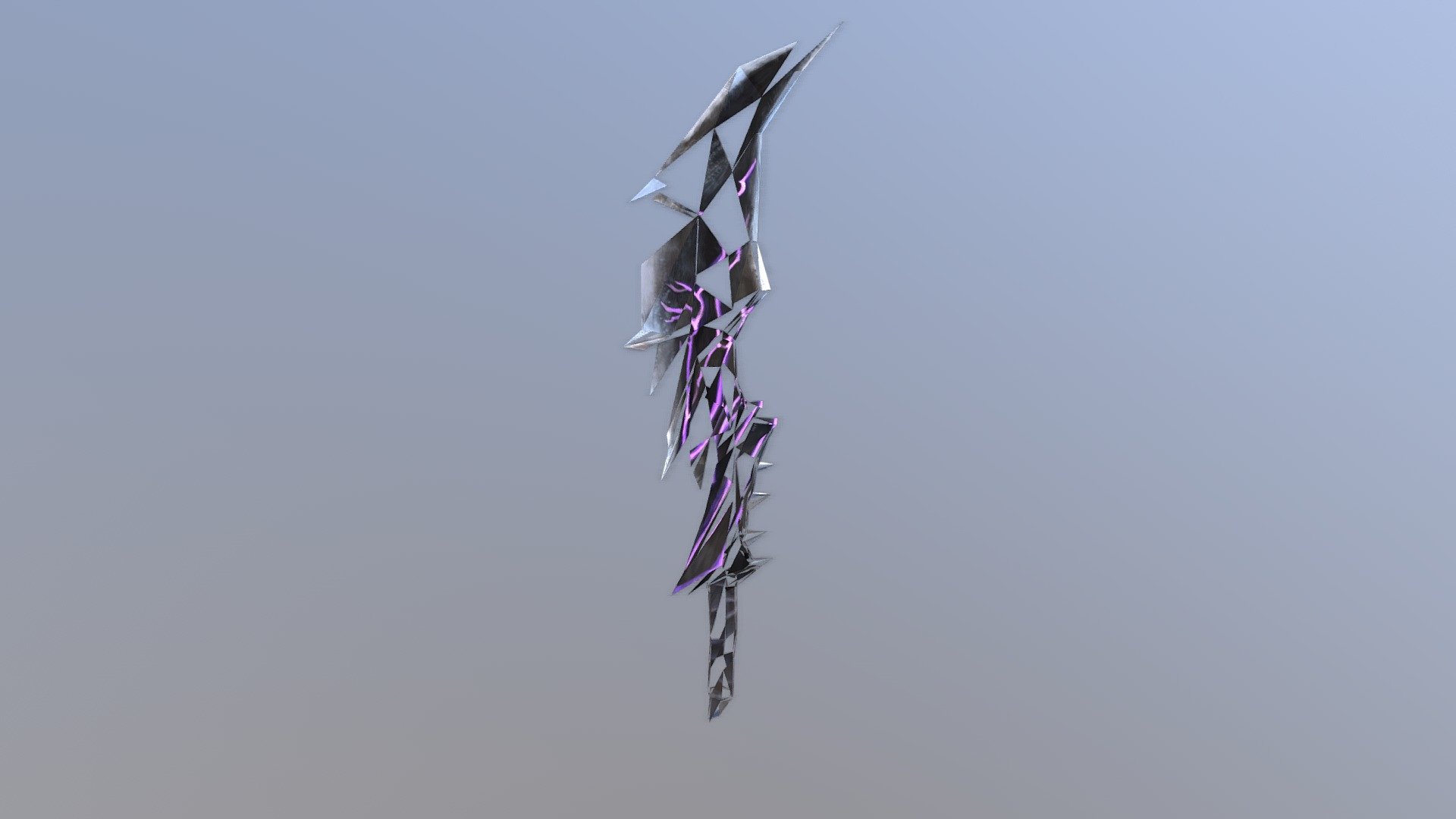 Purple Sword - 3D model by NickMorales [6672125] - Sketchfab