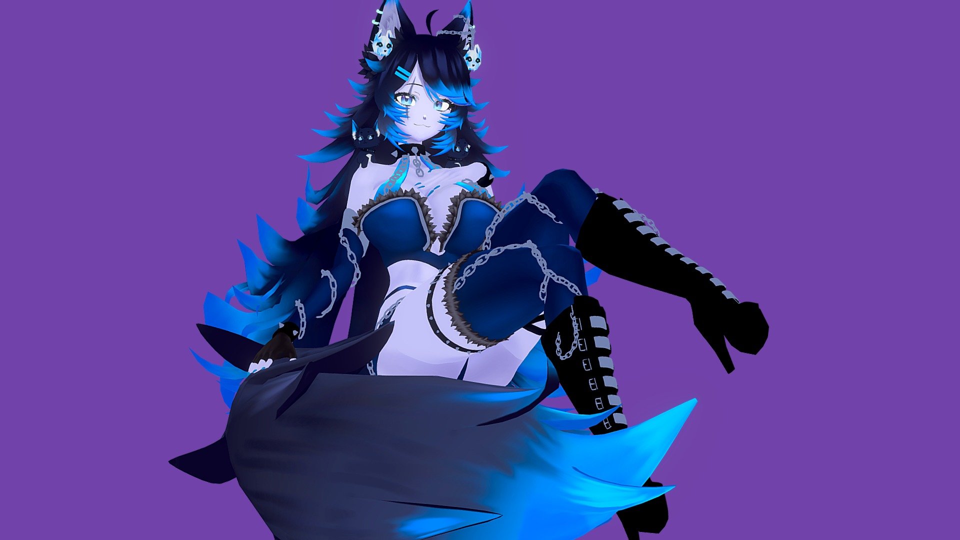 Spite's VTuber Commission - 3D model by CutieCustard [66728a9] - Sketchfab