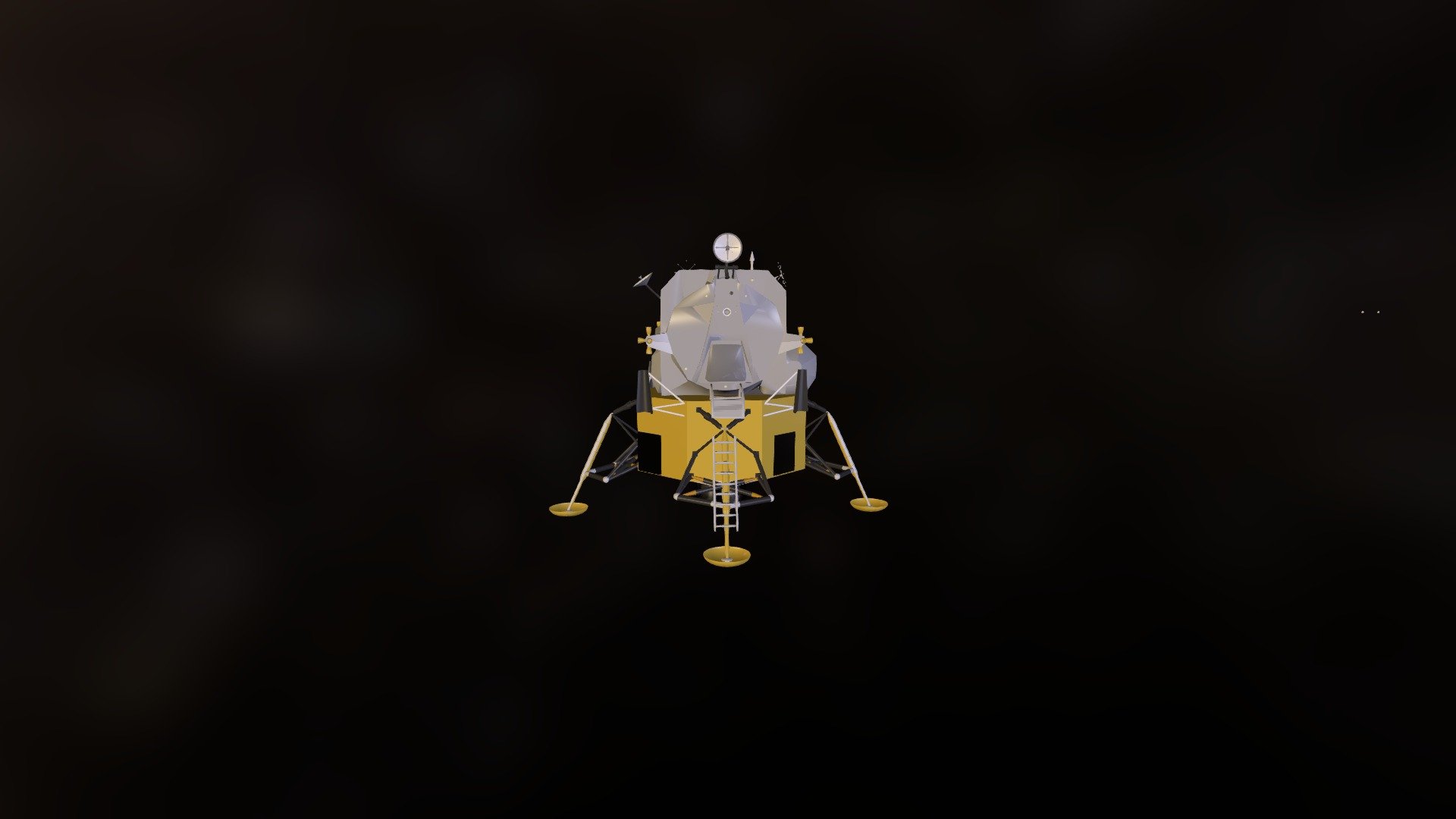 Lunar module lander - 3D model by fadhilsurya [6672d2e] - Sketchfab