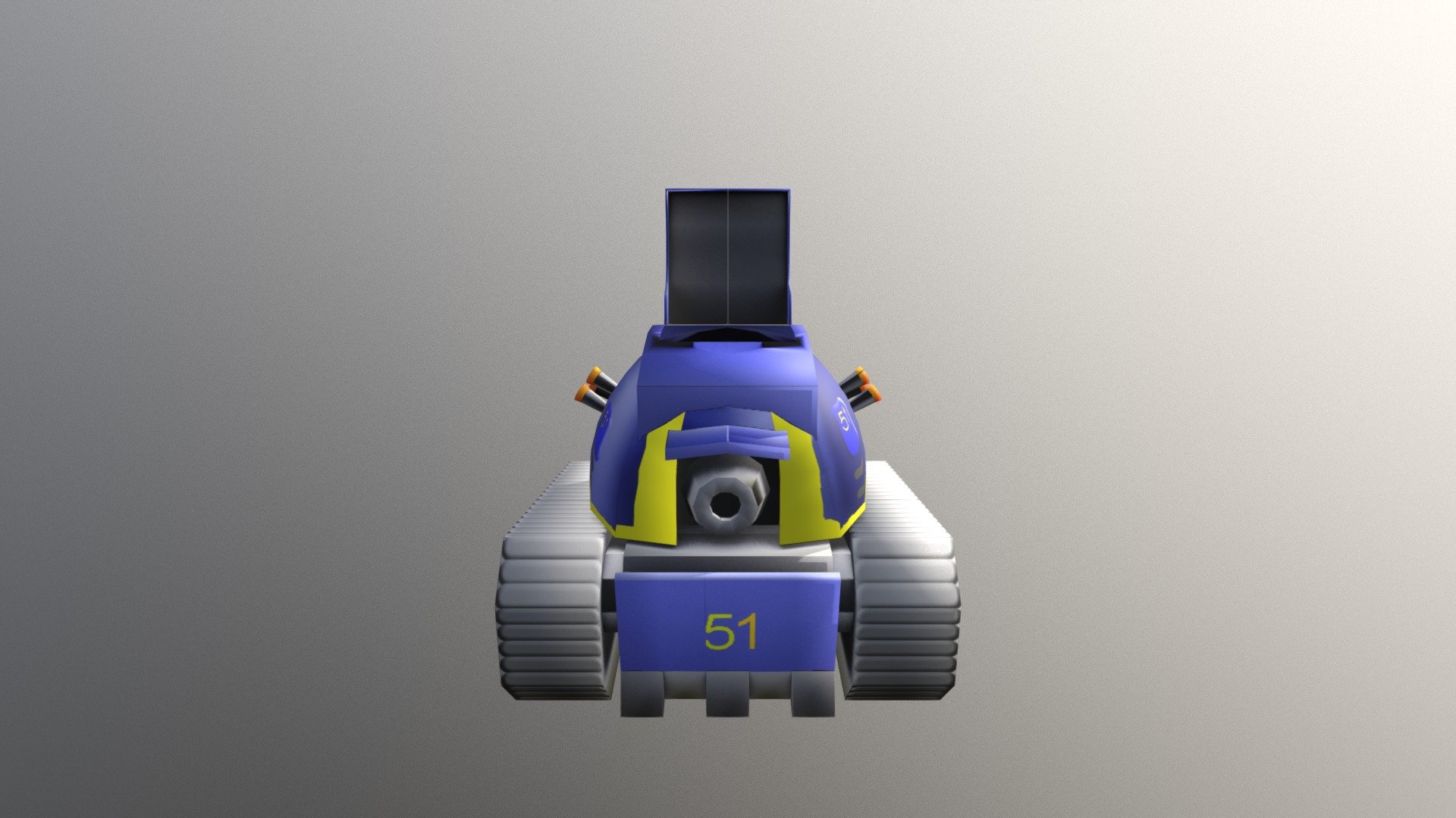 Tiny Tank - 3D model by MegaAngryWoman [66736ae] - Sketchfab