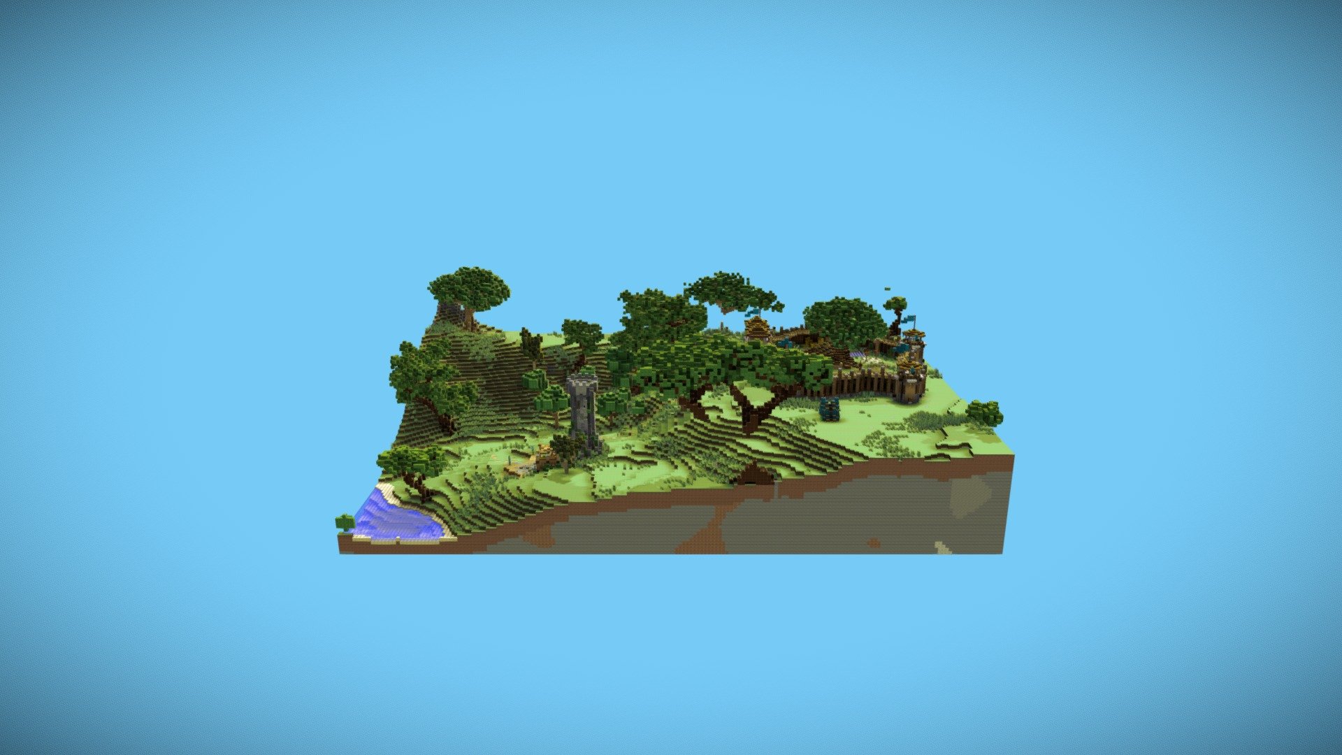 BenderfieldMap - 3D model by OtaaK [667392d] - Sketchfab
