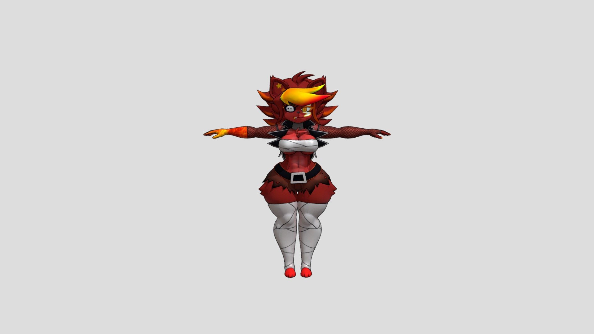 Glamrock Fexa - Download Free 3D model by dwall8611 [667489c] - Sketchfab