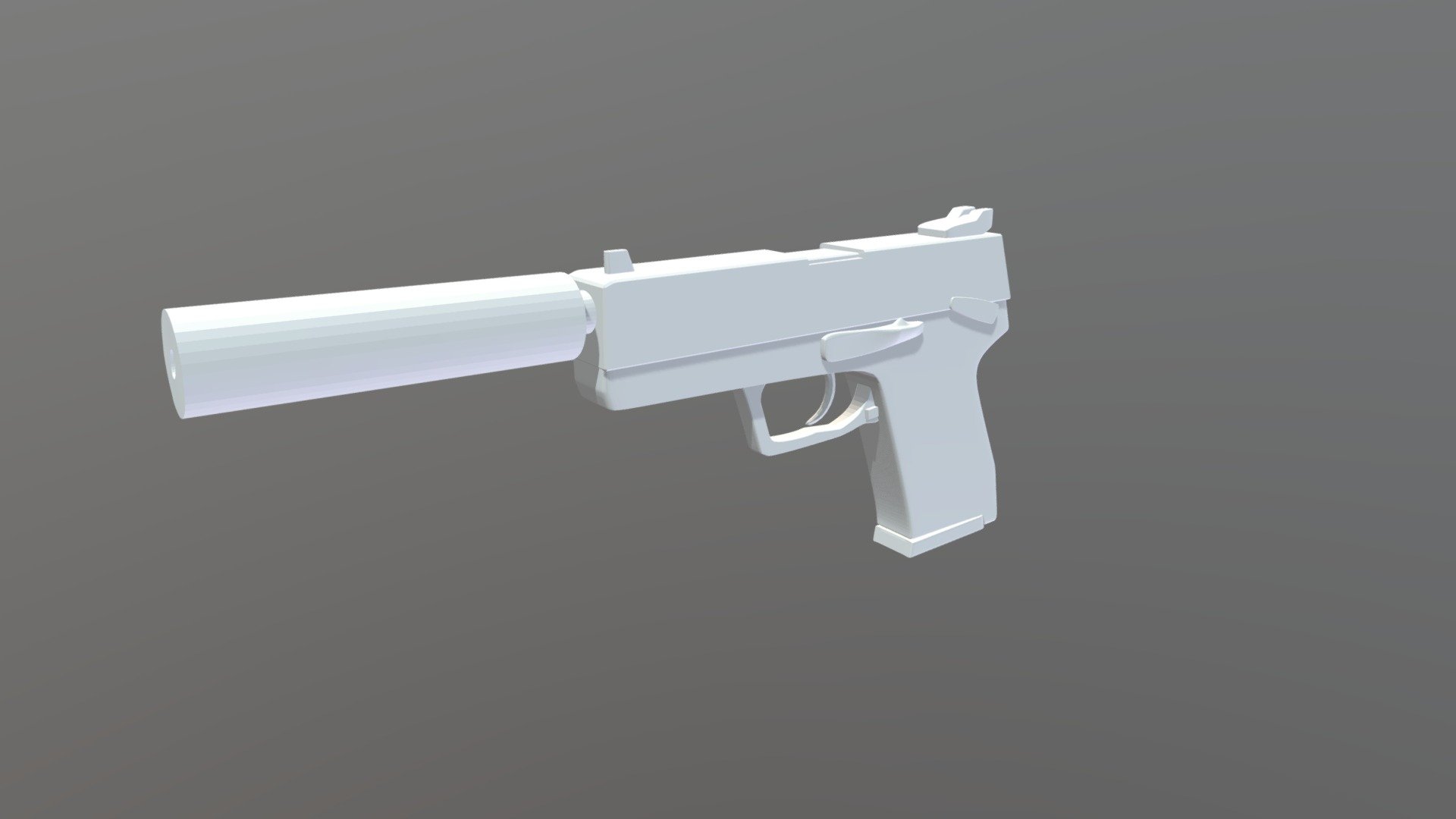 Simple FPS USP - Download Free 3D model by folds [6675726] - Sketchfab