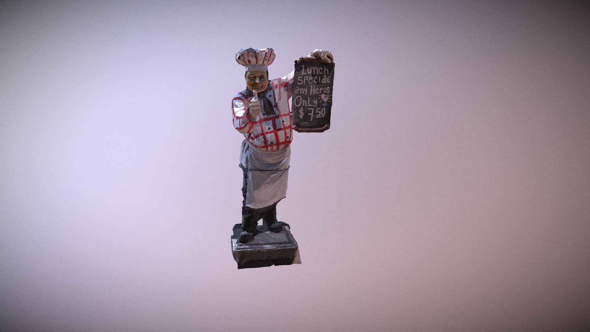 Pizza Man Street Sign - Download Free 3D model by alecz1k [6675f14 ...