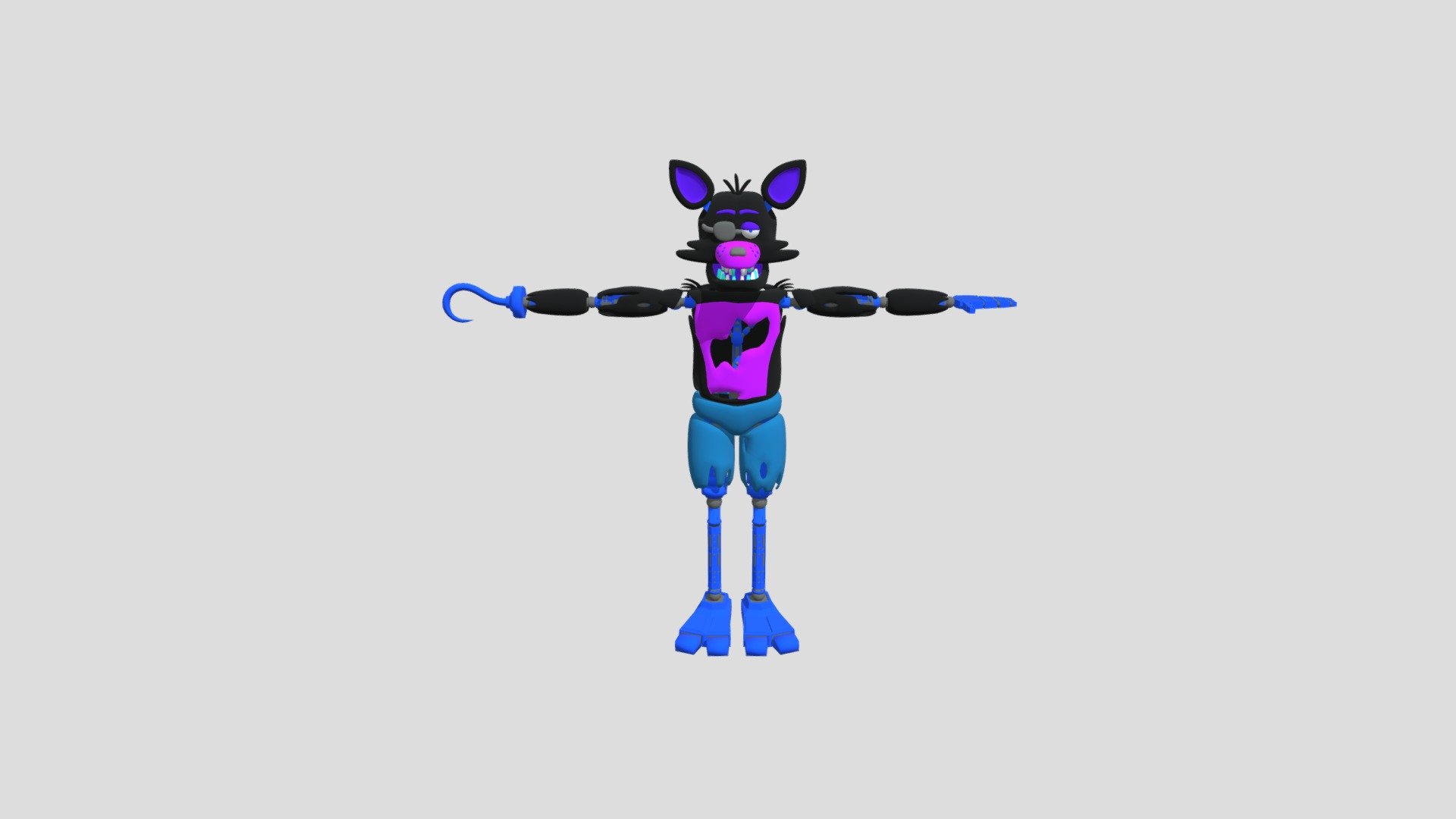 Neo foxy - 3D model by lucariomodel999 [66760c2] - Sketchfab