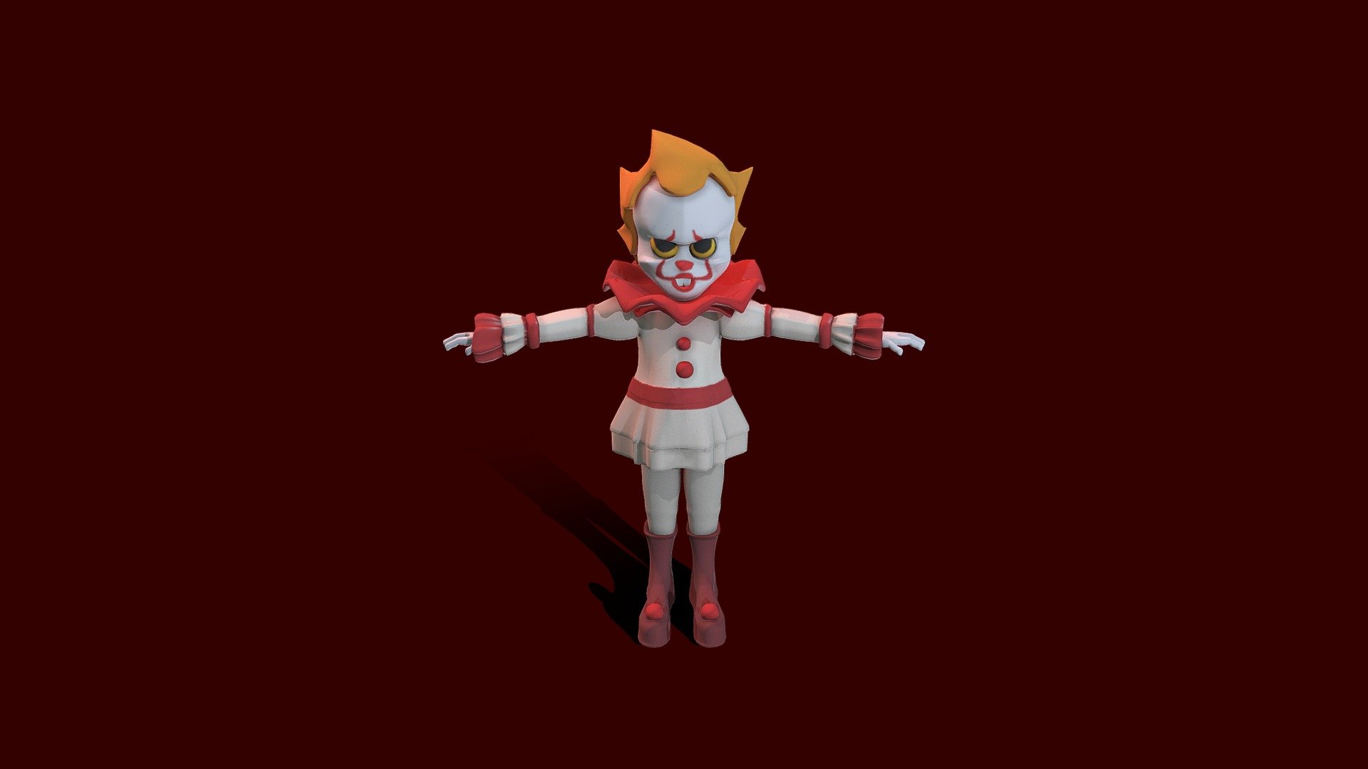 Pennywise - 3D model by Geka_design [6676188] - Sketchfab