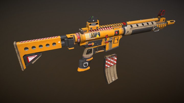 Steamworkshop-rustworkshop-rust-lr300 3D models - Sketchfab