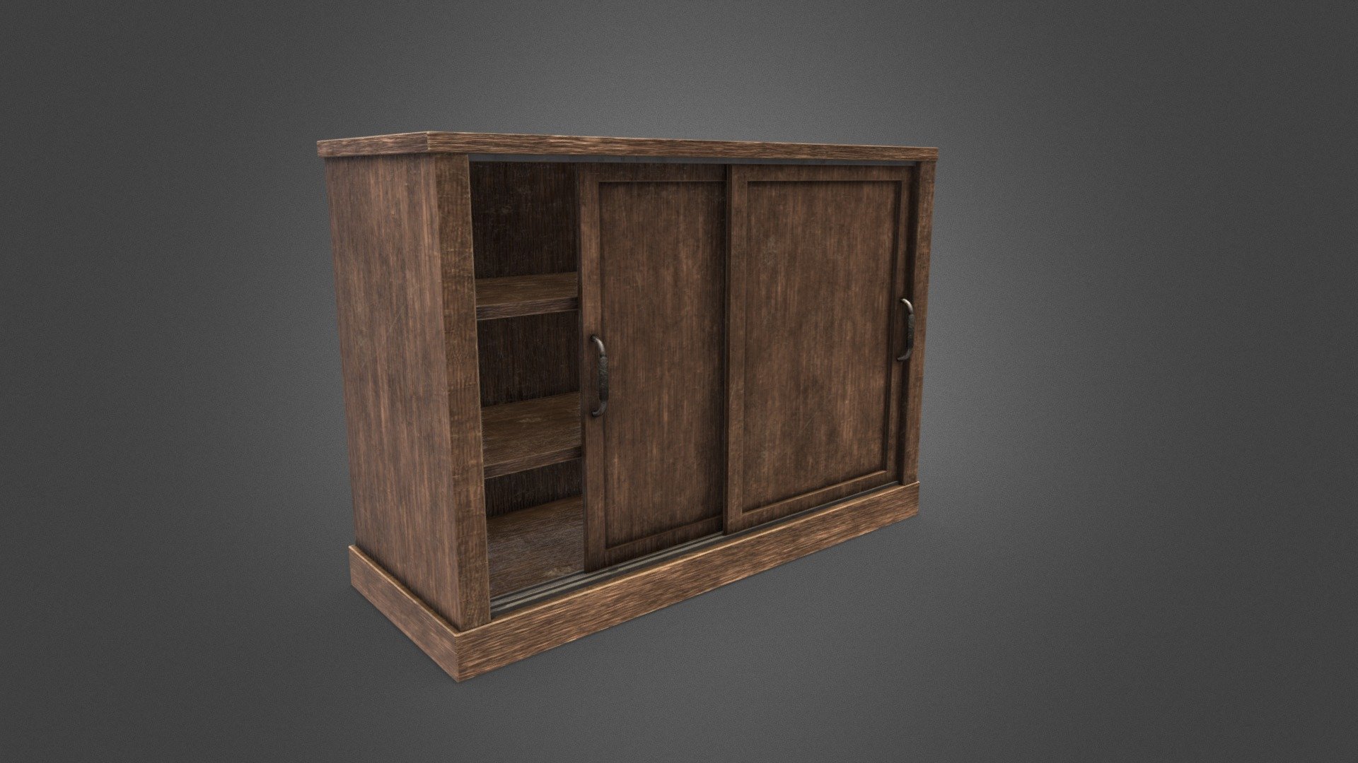 Cupboard - Download Free 3D model by Viggo (@Viggoa) [6677750] - Sketchfab