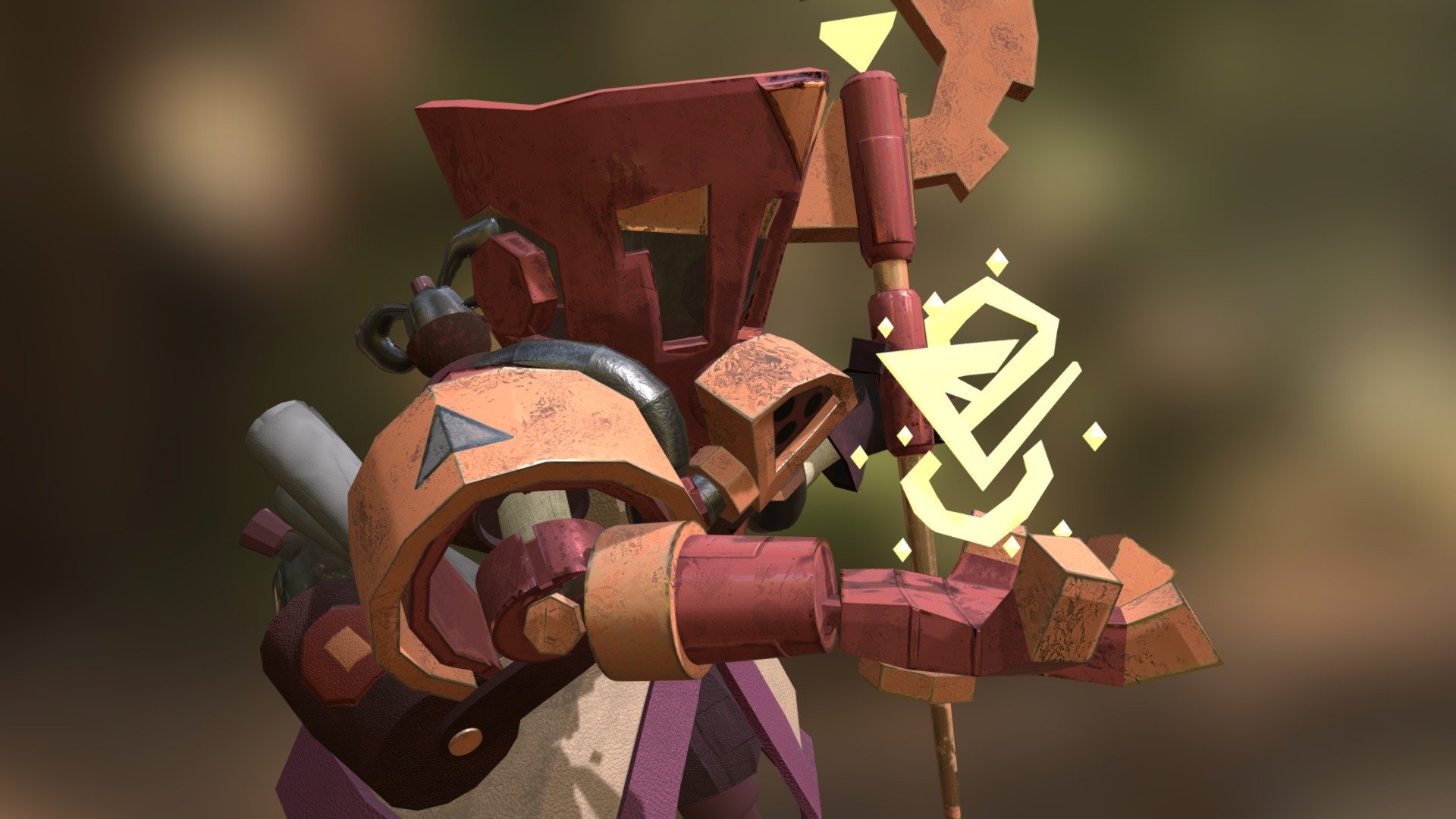 "Time Blender" 3D Model - 3D model by Eduardo Lira (@eduardolira ...