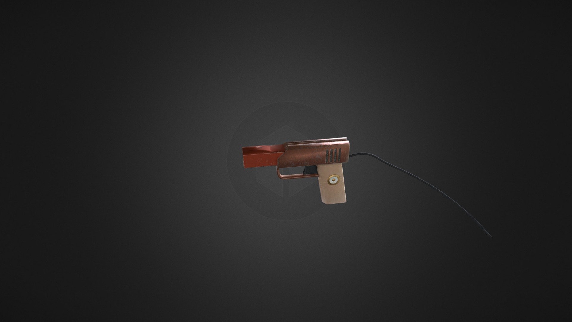Laser Pistol - For FPS Project - 3D model by mvaetoja [6678fd0] - Sketchfab