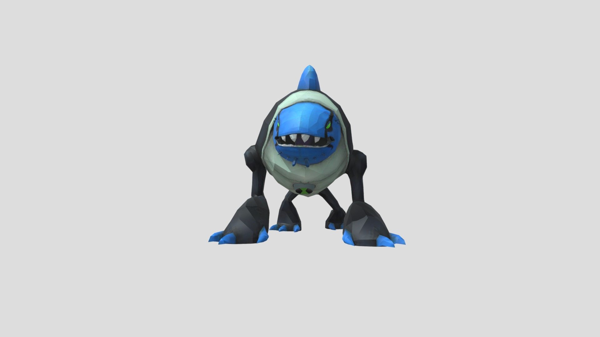 Arctiguana | Ben 10 Ultimate Alien - Download Free 3D model by ...