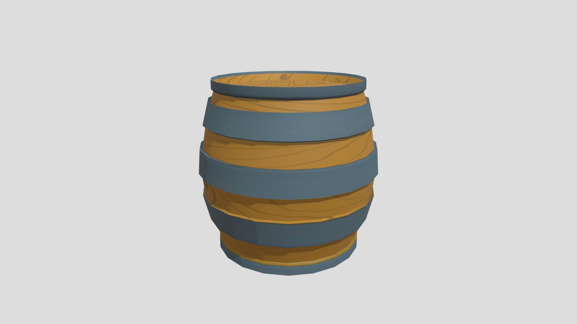 barrel - 3D model by clegggers (@kclegg4) [667aaa5] - Sketchfab