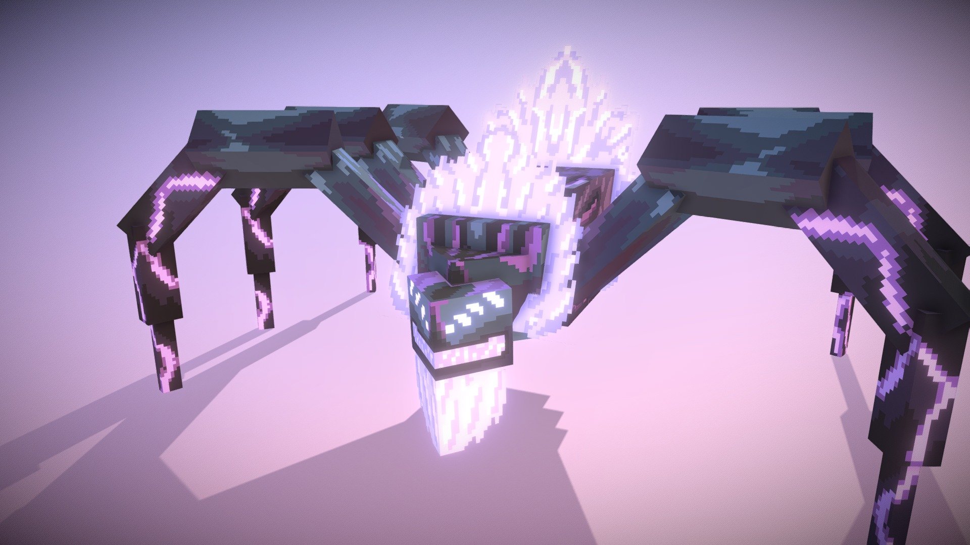 Man faced demon spider - 3D model by Pong (@pong.room) [667ad85 ...