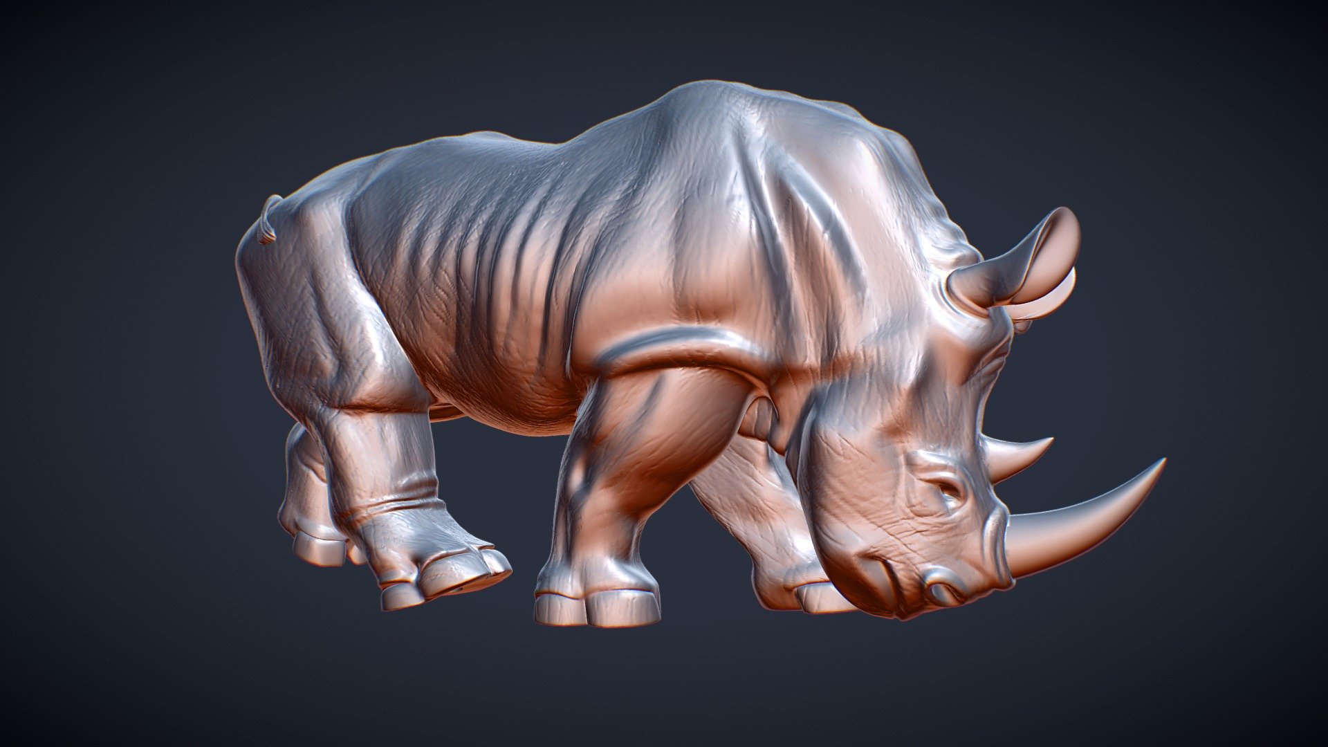 Rhino STL - 3D model by djkorg [667bc88] - Sketchfab