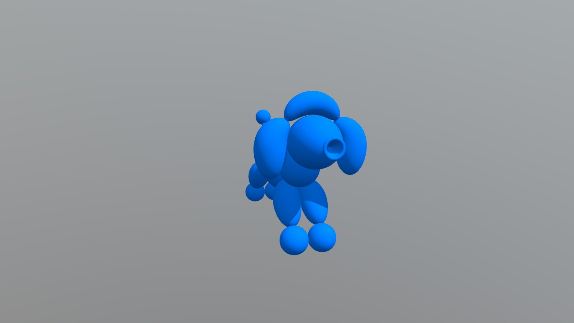 Balloon Dog Lamp - 3D model by alexander nagle (@alexandernagle ...