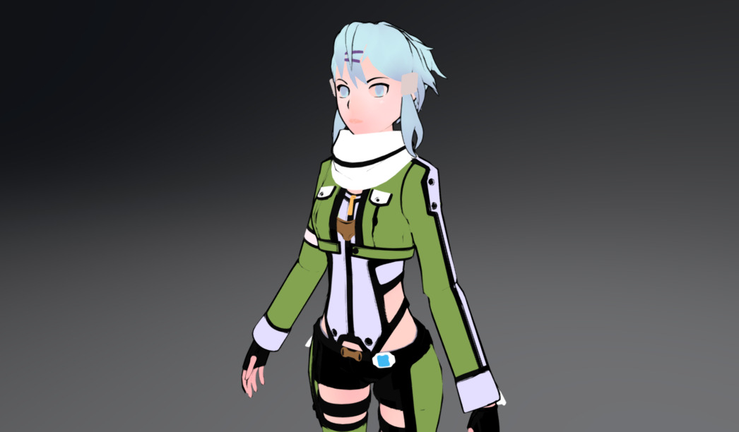 Sinon - Download Free 3D model by discontinued [667c41f] - Sketchfab